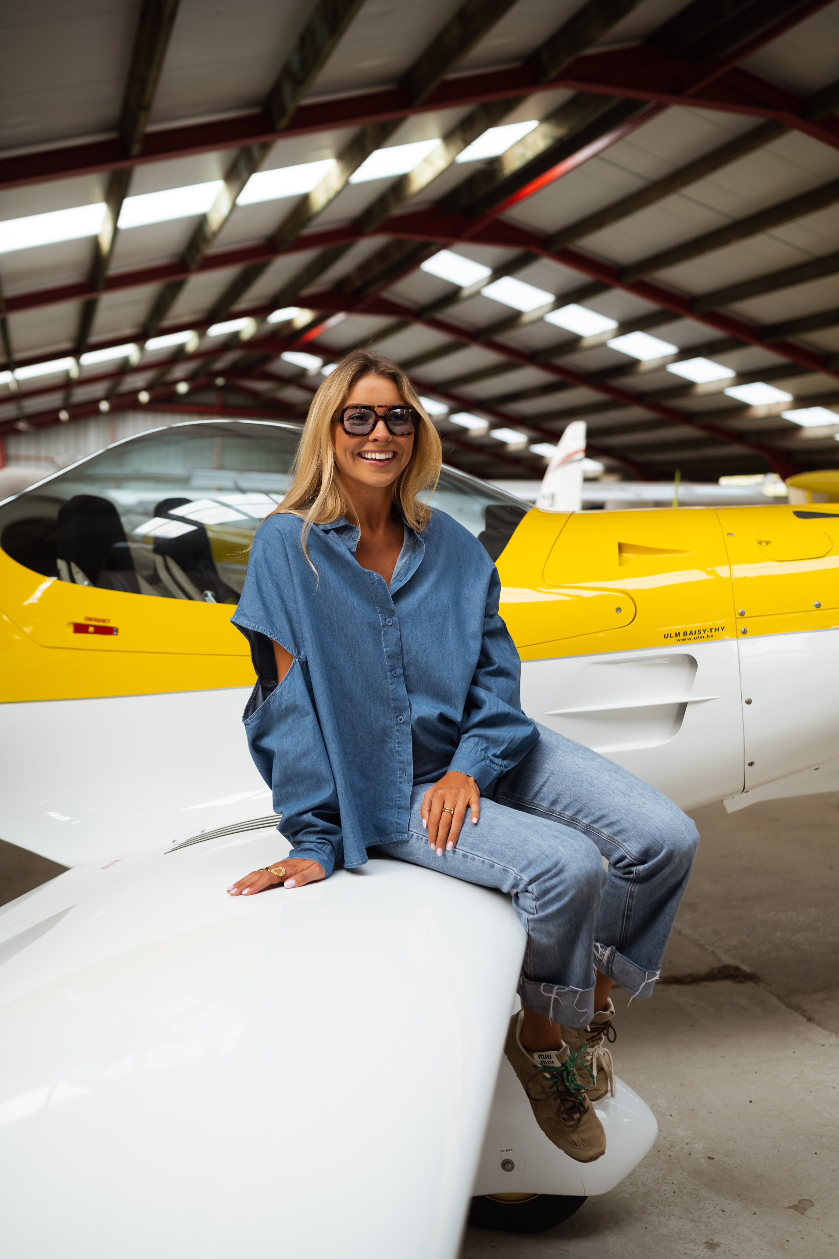 Chemise Adele - Bleue - Easy Clothes