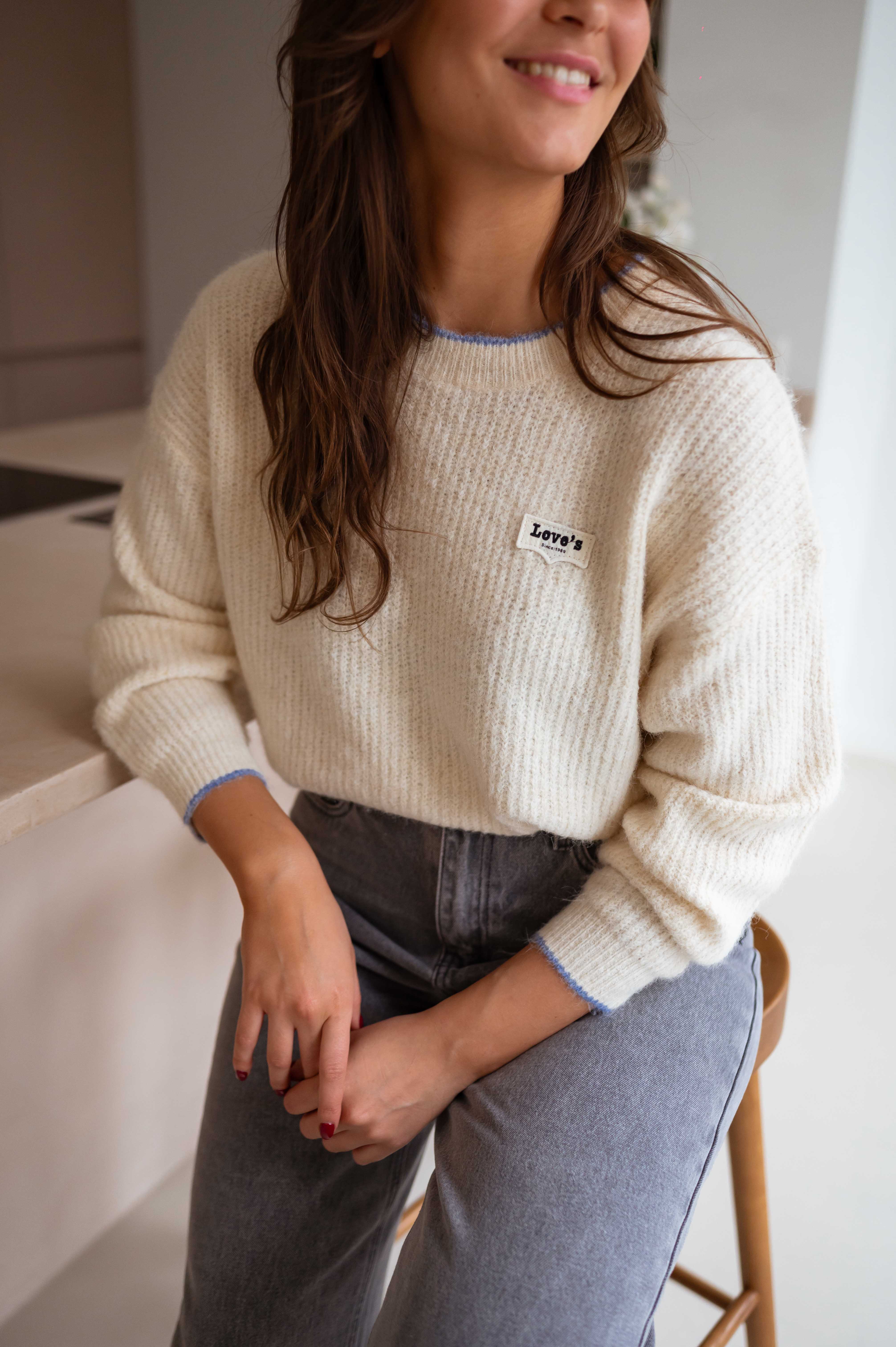 Olivia Sweater - Cream - Easy Clothes