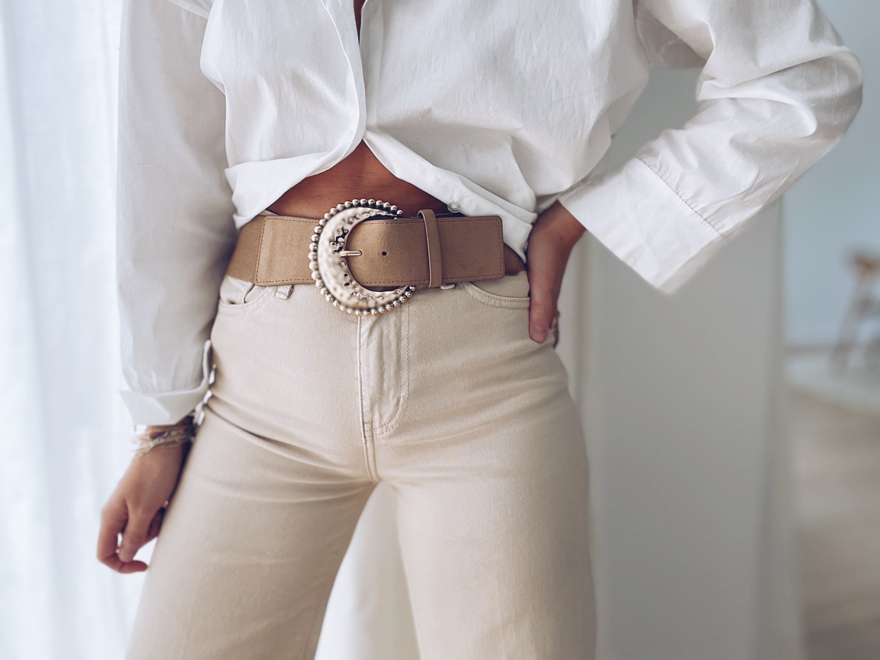 Hailou belt - taupe – Easy Clothes